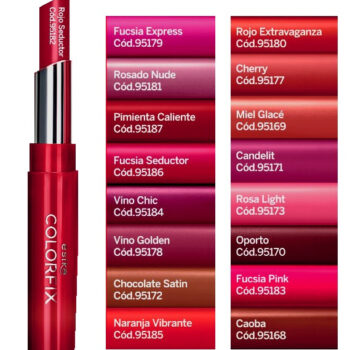 Esika - Labial Colorfix Maxtime Maxima Duracion Rojo Extravaganza 2.0g ...